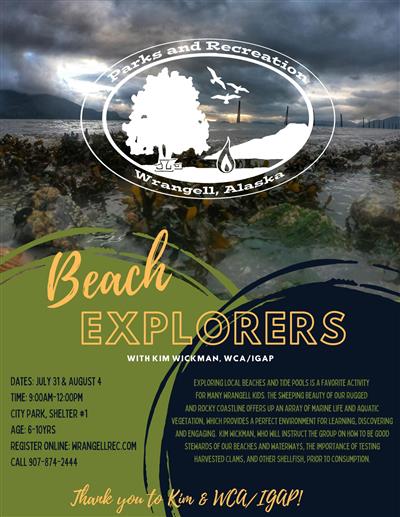 City of Wrangell Parks and Recreation: Youth Recreation Classes ...