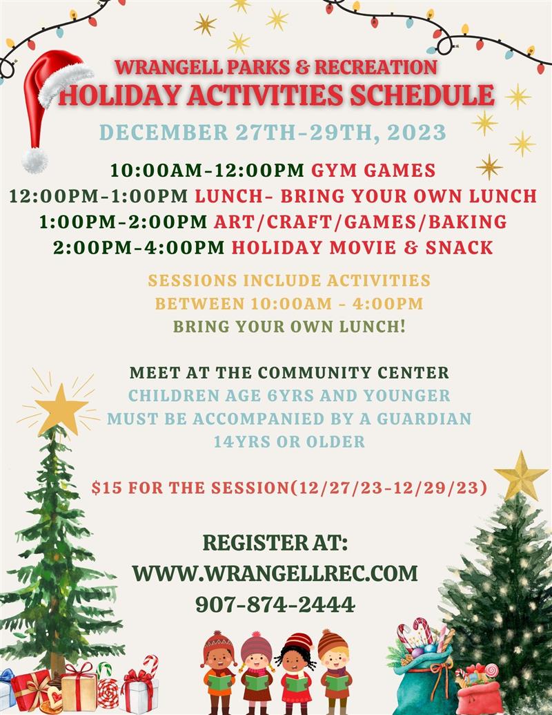 City of Wrangell Parks and Recreation: Youth Recreation Classes ...